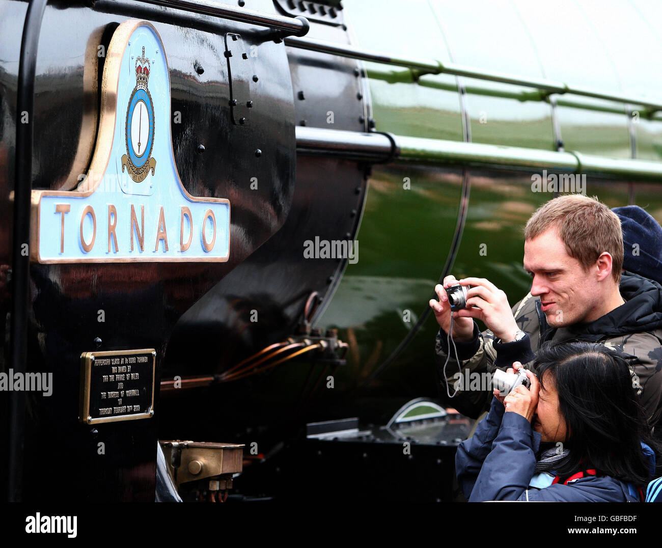 The Tornado steam train, operated by A1 Steam Locomotive Trust ...
