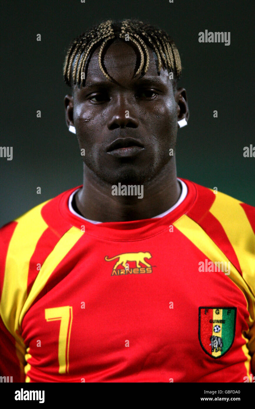 Soccer international friendly cameroon v guinea stade robert bobin hi ...