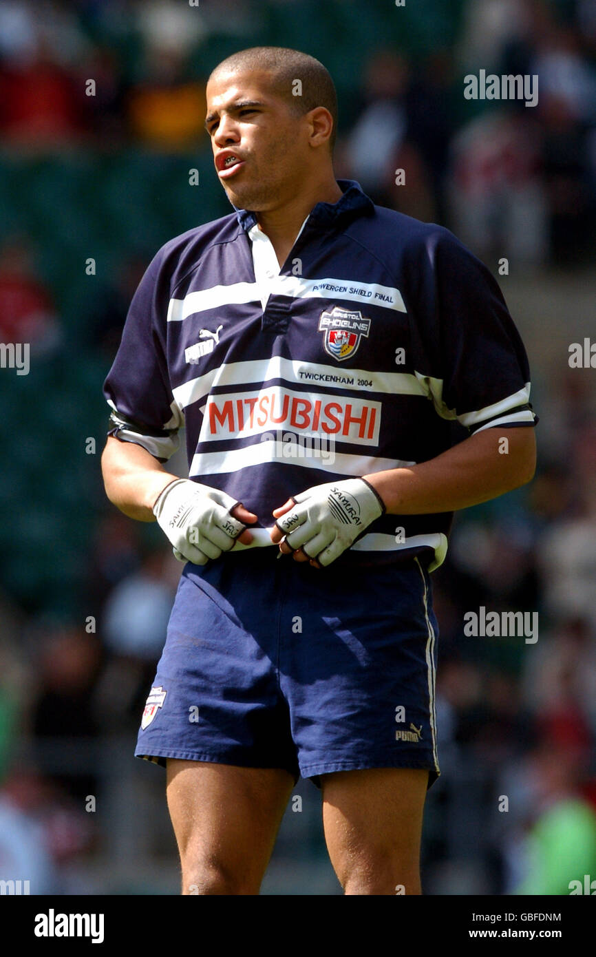 Rugby union powergen challenge shield final waterloo drummers bristol ...