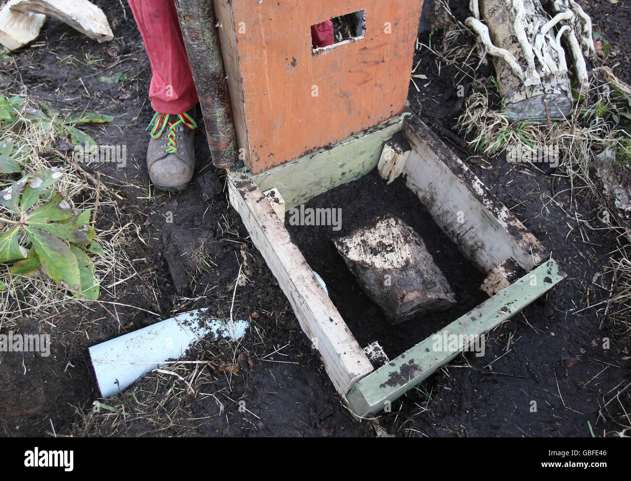The UK's first hotel for frogs is built in Redhall walled garden in ...