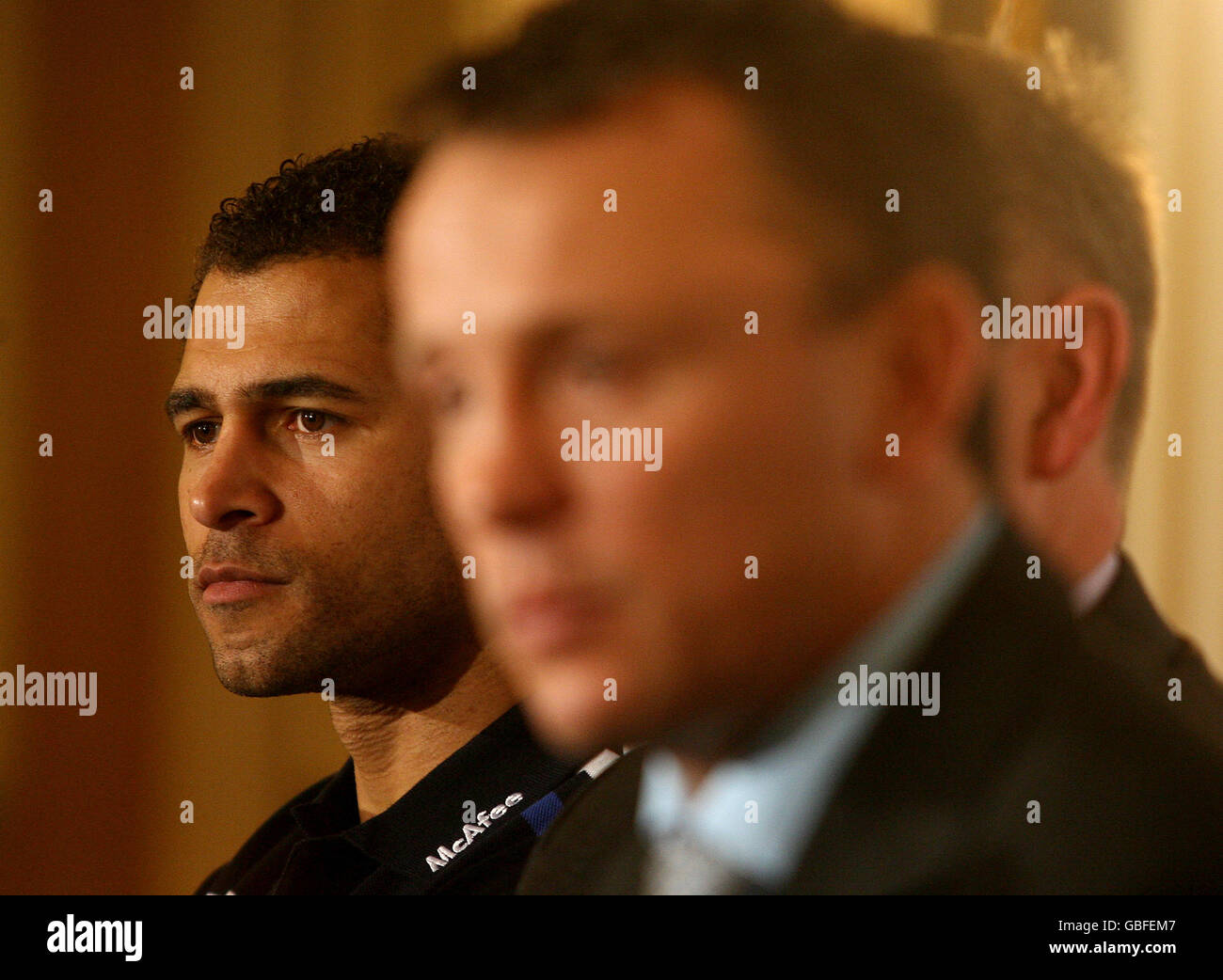 Sale Sharks' new head coach Jason Robinson with director of rugby ...