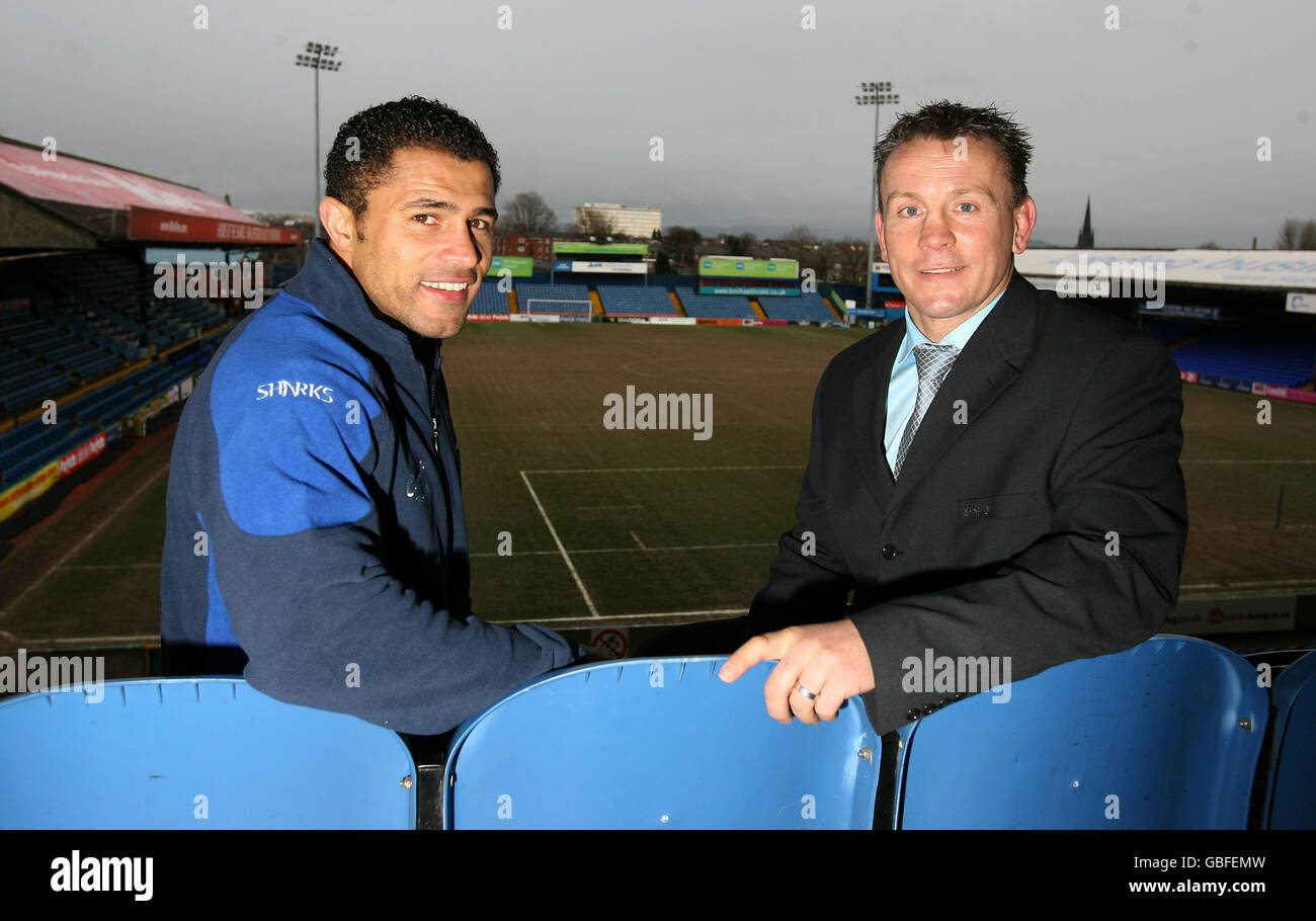 Rugby Union - Sale Sharks Media Day - Edgeley Park Stock Photo - Alamy