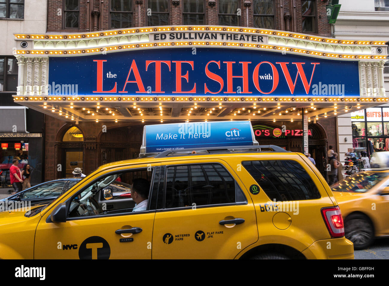 Ed Sullivan Theater, NYC Stock Photo - Alamy