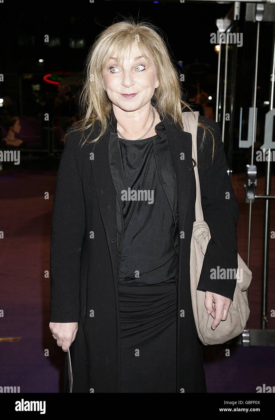Helen lederer arriving world premiere young victoria odeon leicester ...