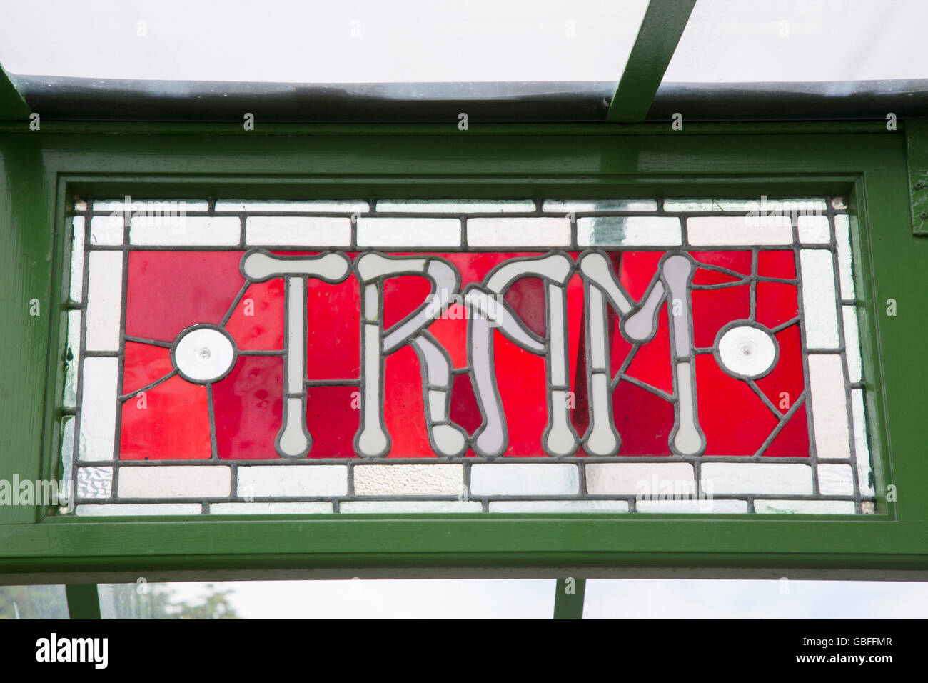 Tramway sign hi-res stock photography and images - Alamy