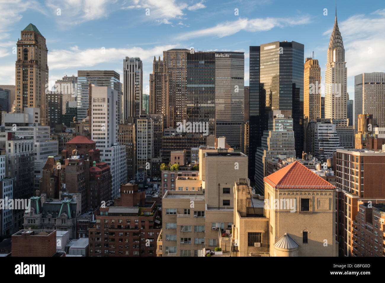Skyline of Midtown Manhattan, NYC Stock Photo - Alamy