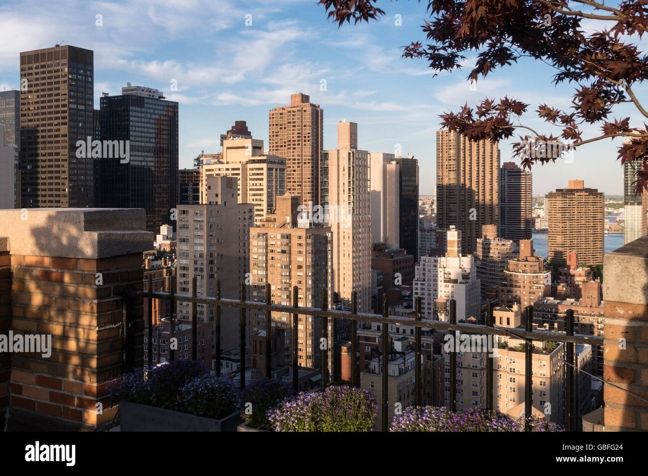 Skyline of Midtown Manhattan, NYC Stock Photo - Alamy