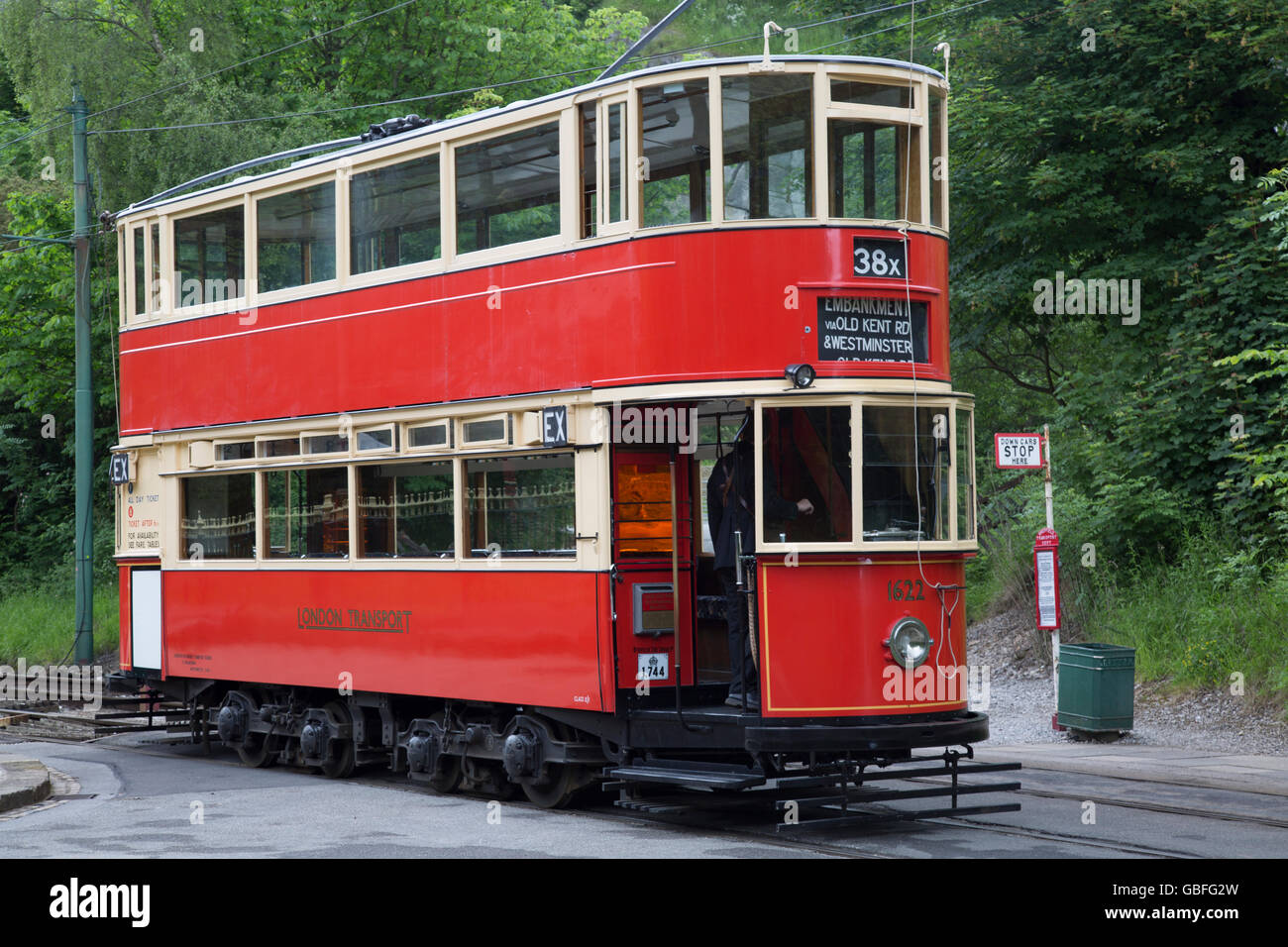 London tram hi-res stock photography and images - Alamy