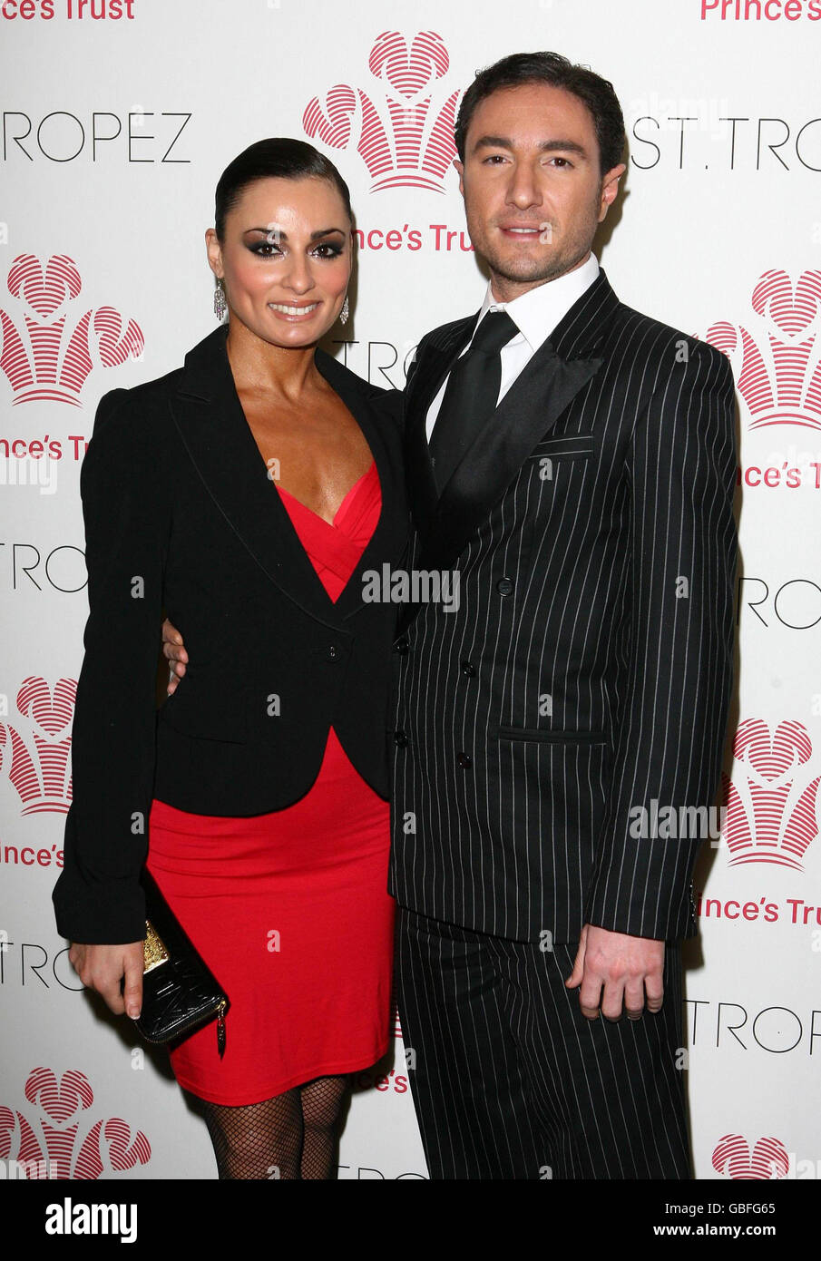 Flavia Cacace and Vincent Simone arrive at The Prince's Trust Spring ...