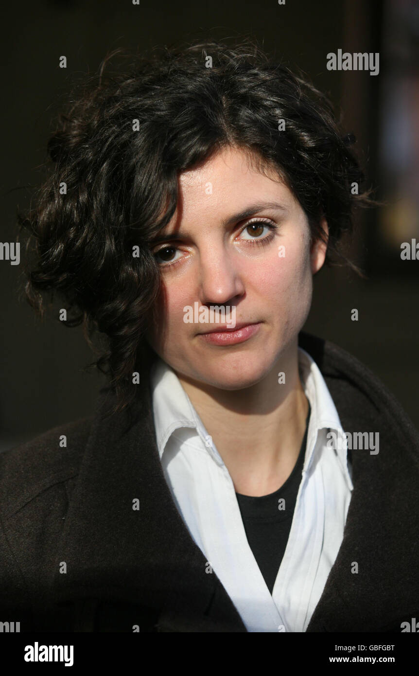 Leila Deen in central London, after she threw a cup of green custard ...