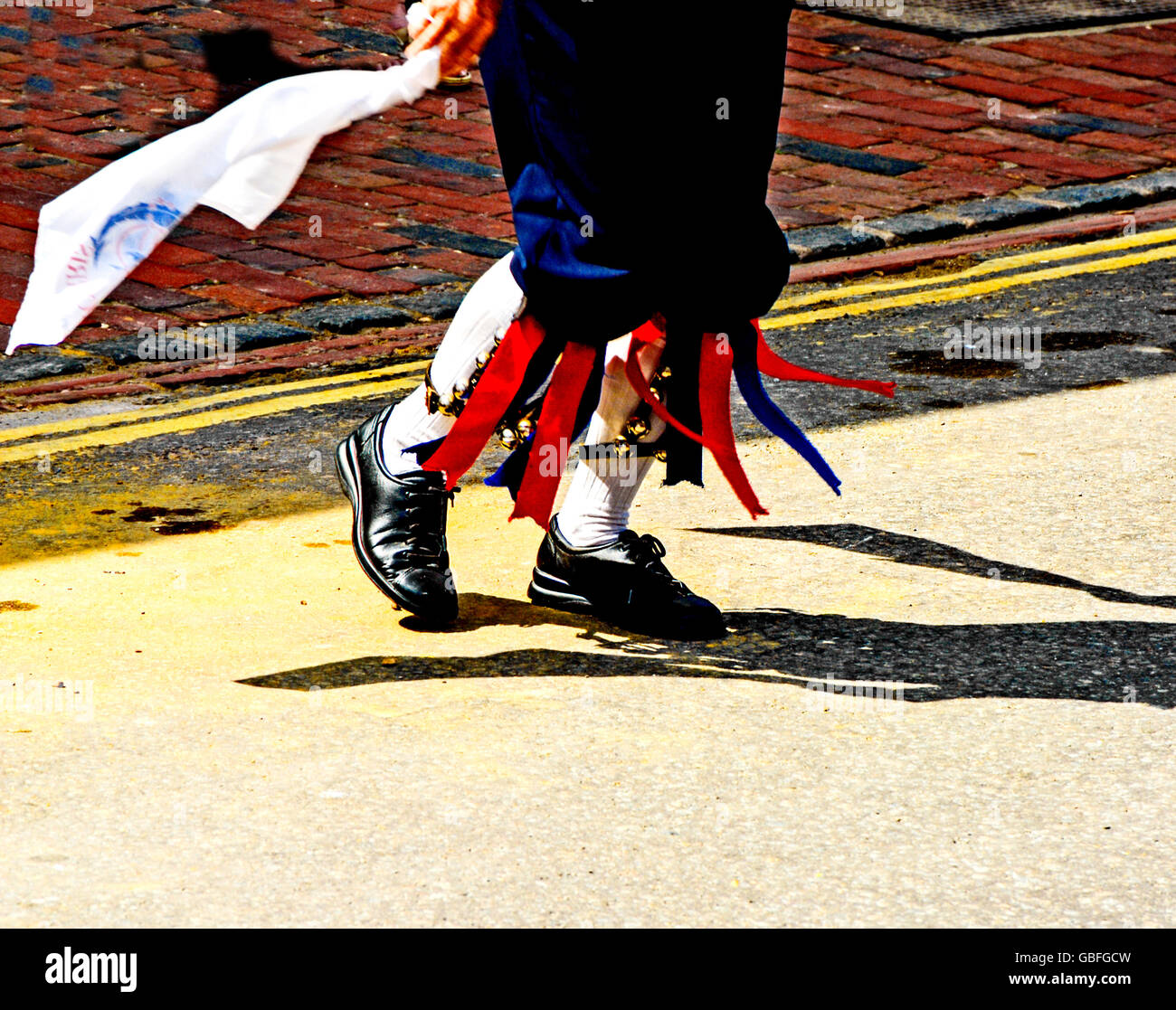Morris Dancer, Detail Stock Photo - Alamy