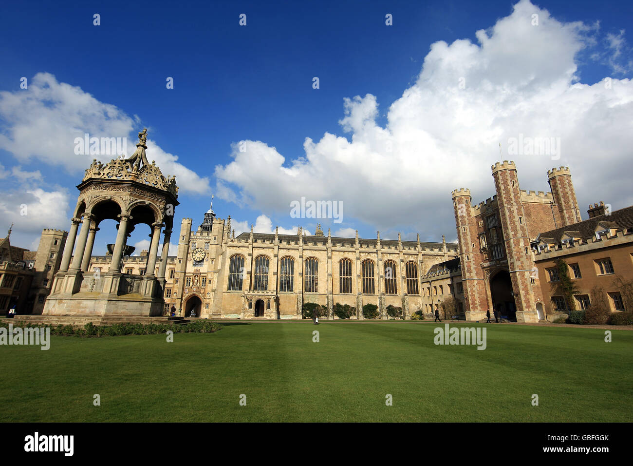 A general view of Trinity College, Cambridge. A general view of Trinity ...