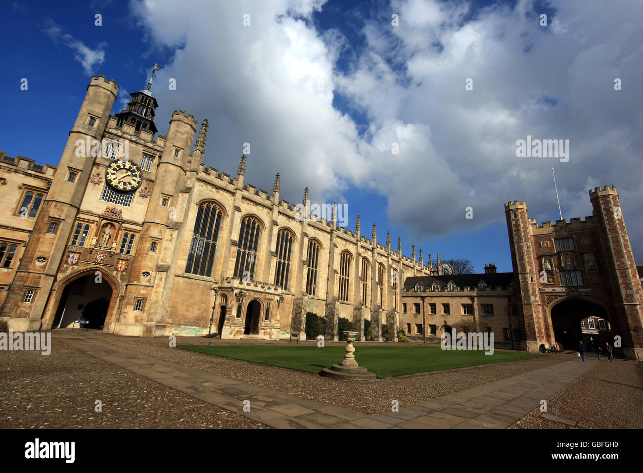 A general view of Trinity College, Cambridge. A general view of Trinity ...