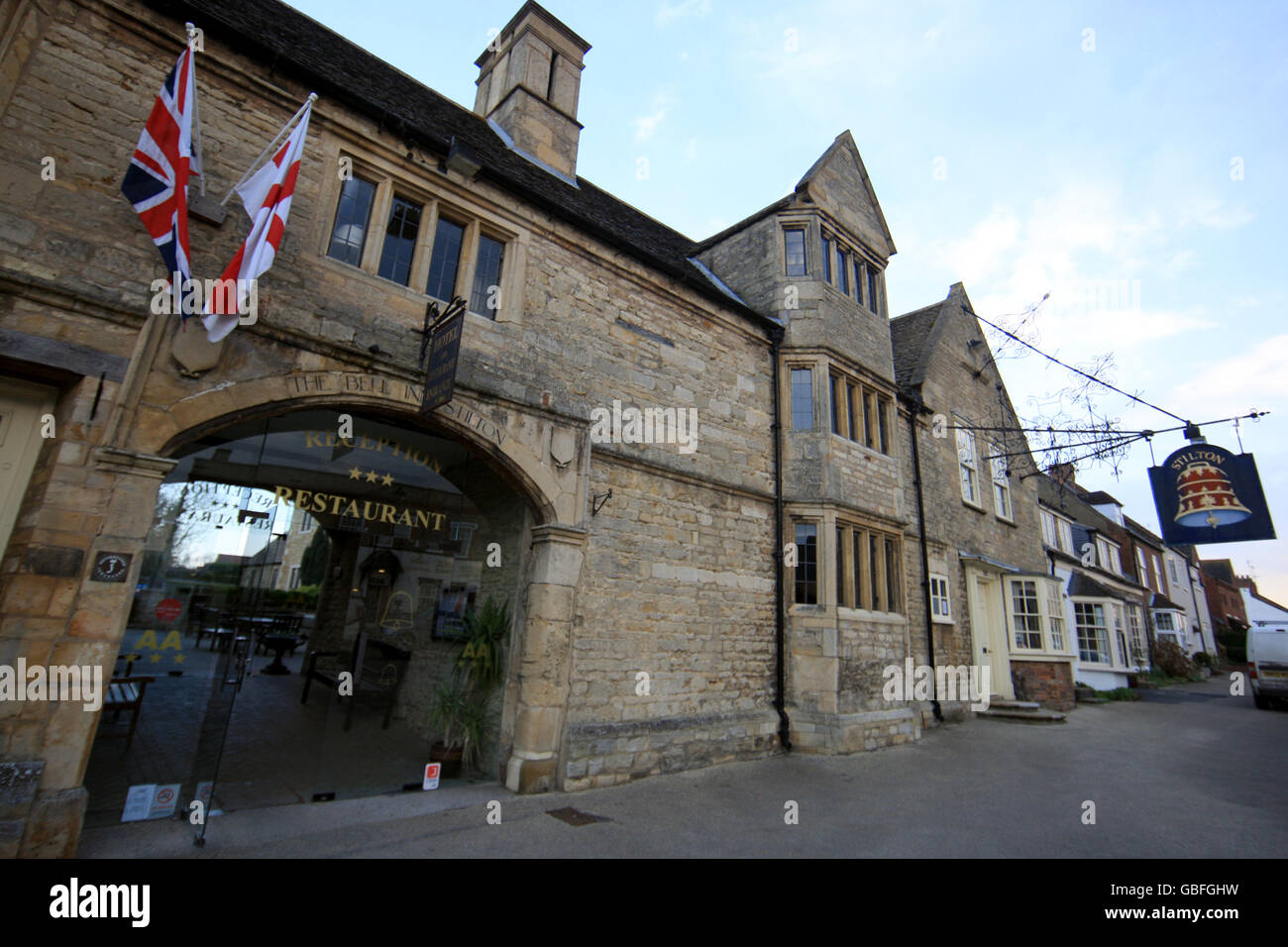 Bell inn stilton hi-res stock photography and images - Alamy