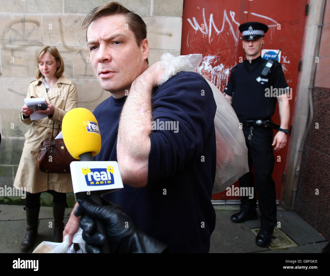 Former death row inmate kenny richey leaves paisley sheriff court hi ...