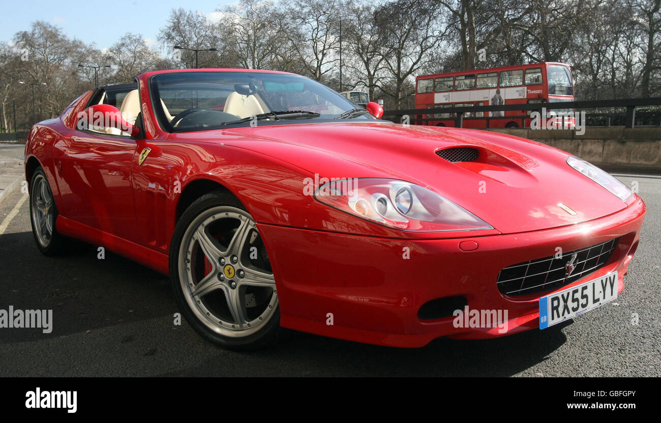 Rock legends' guitars and cars go on sale Stock Photo - Alamy