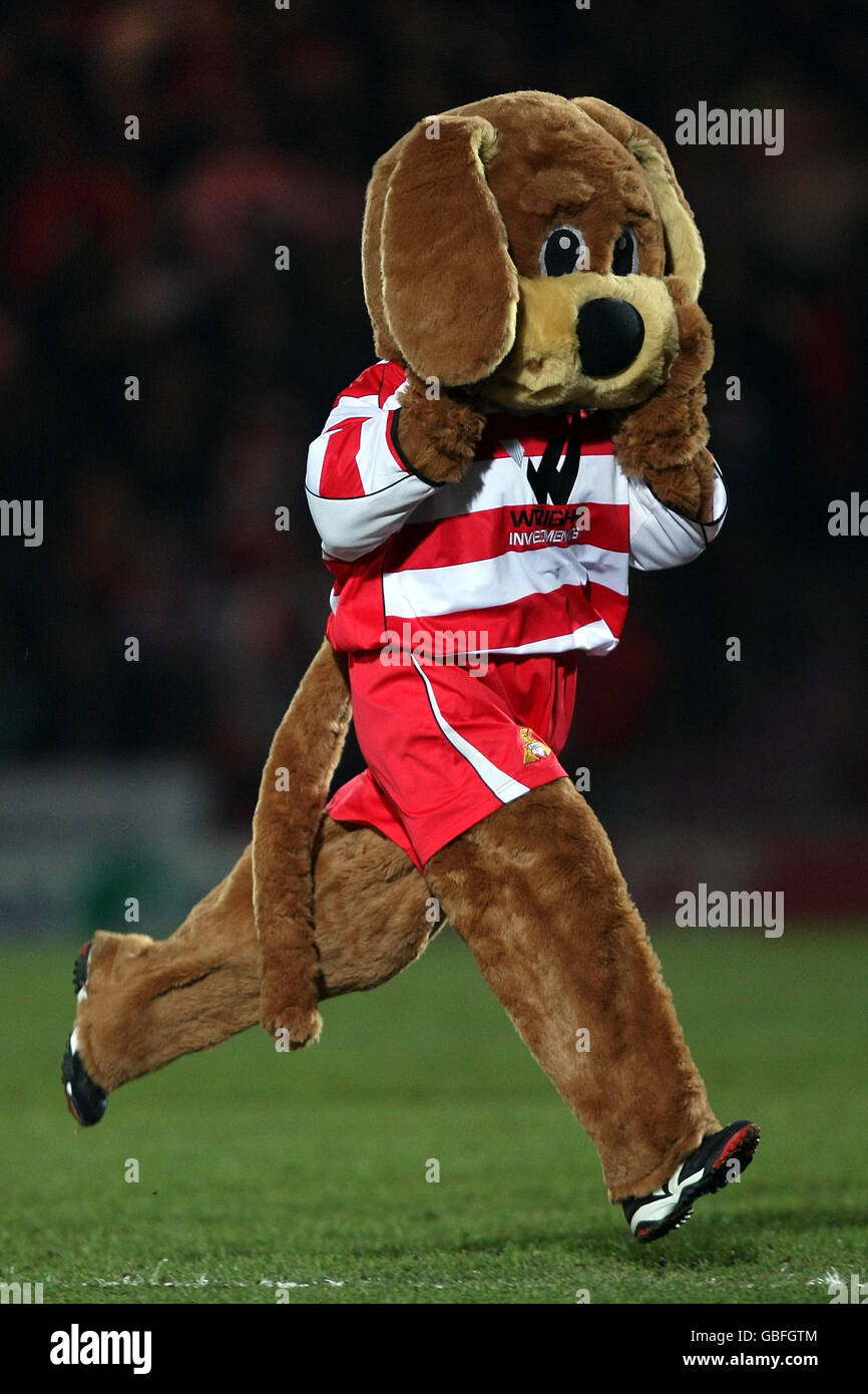 Football mascot dog hi-res stock photography and images - Alamy