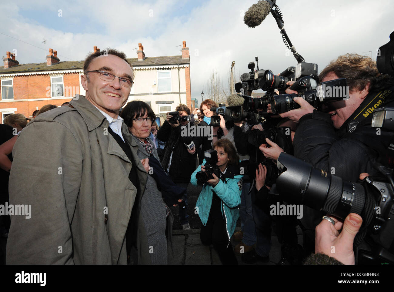 Danny Boyle homecoming Stock Photo - Alamy