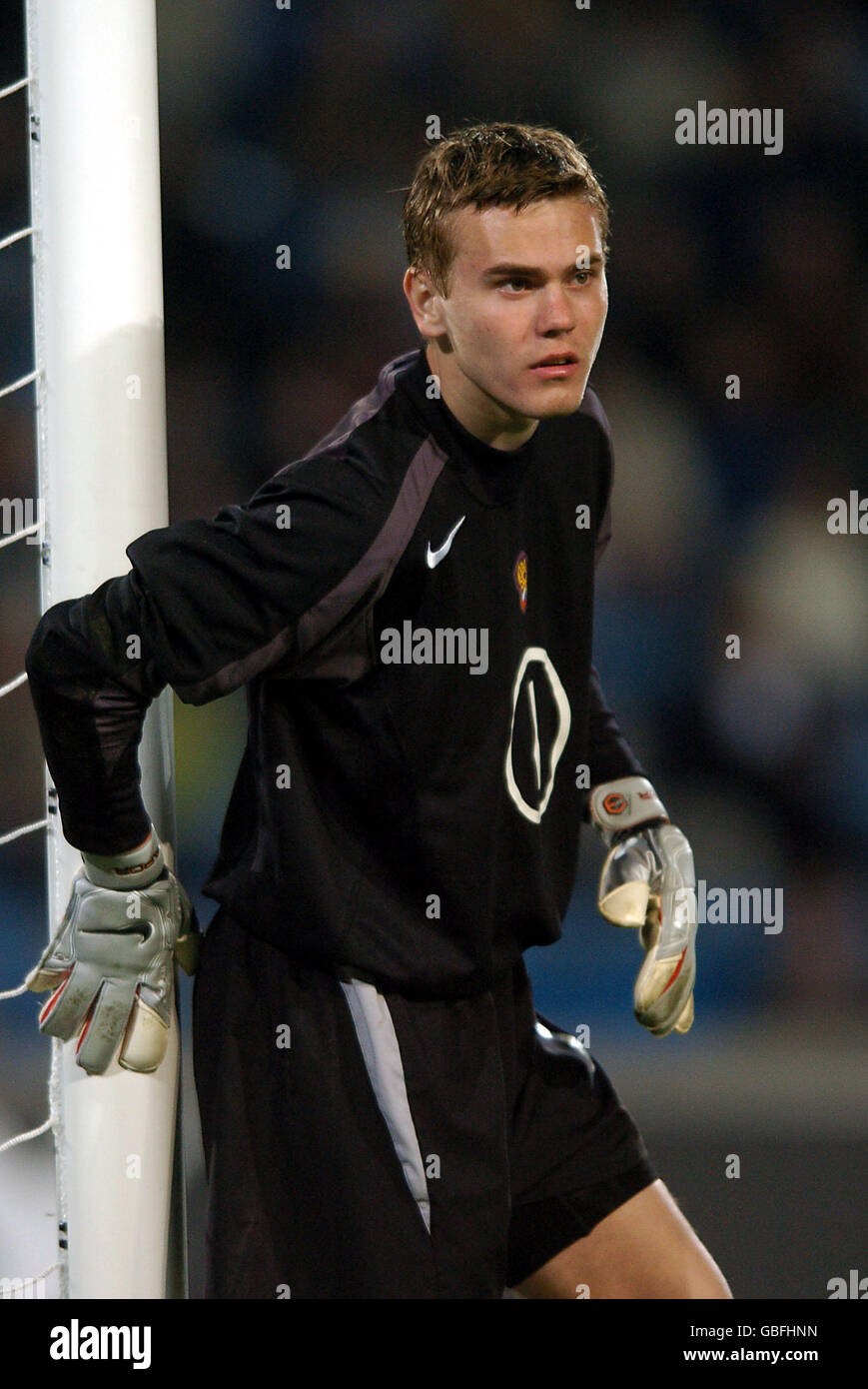 Russias goalkeeper igor akinfeev hi-res stock photography and images ...