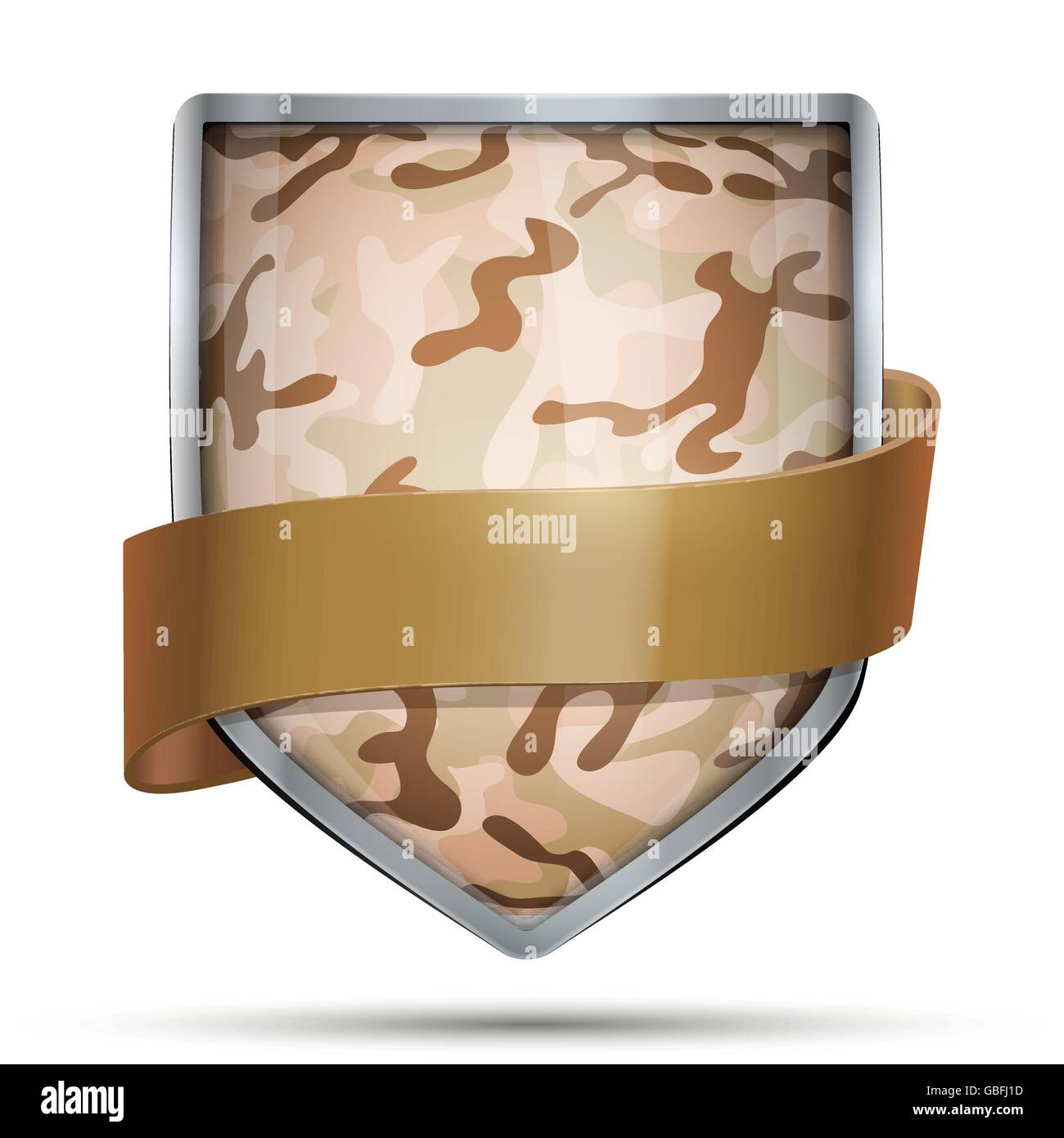 Shield with flag Camouflage Stock Vector Image & Art - Alamy