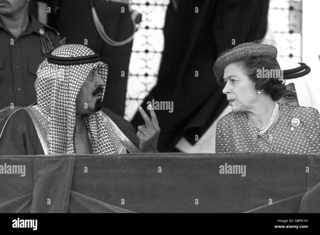 Royalty - Queen Elizabeth II Tour of the Middle East - Saudi Arabia ...
