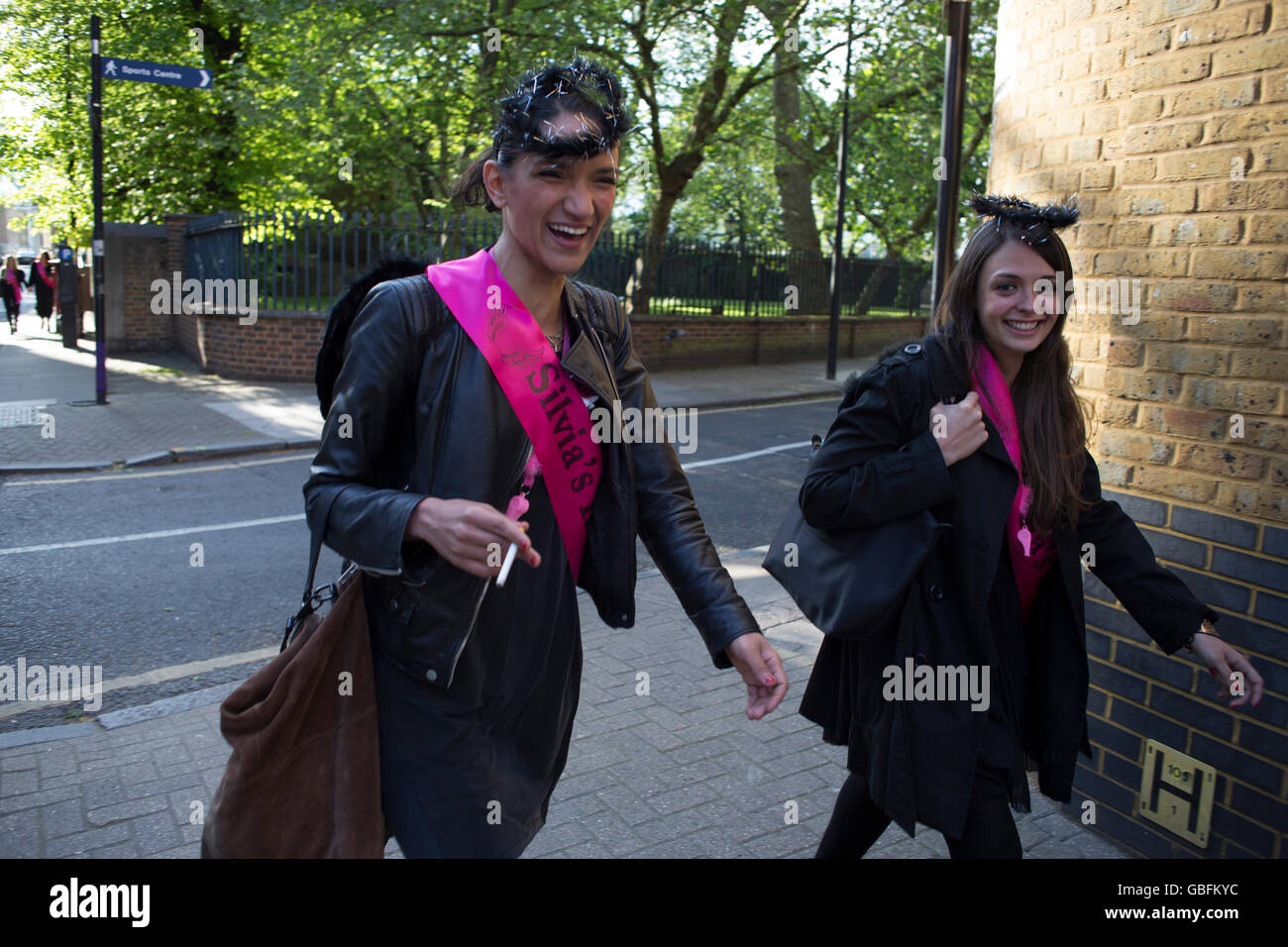 Women hen night uk hi-res stock photography and images - Alamy