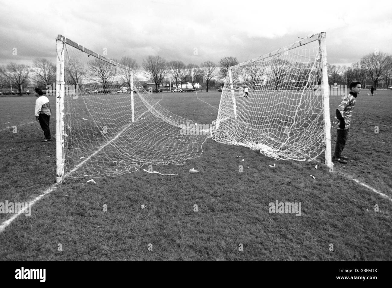 Sunday league soccer Black and White Stock Photos & Images - Alamy