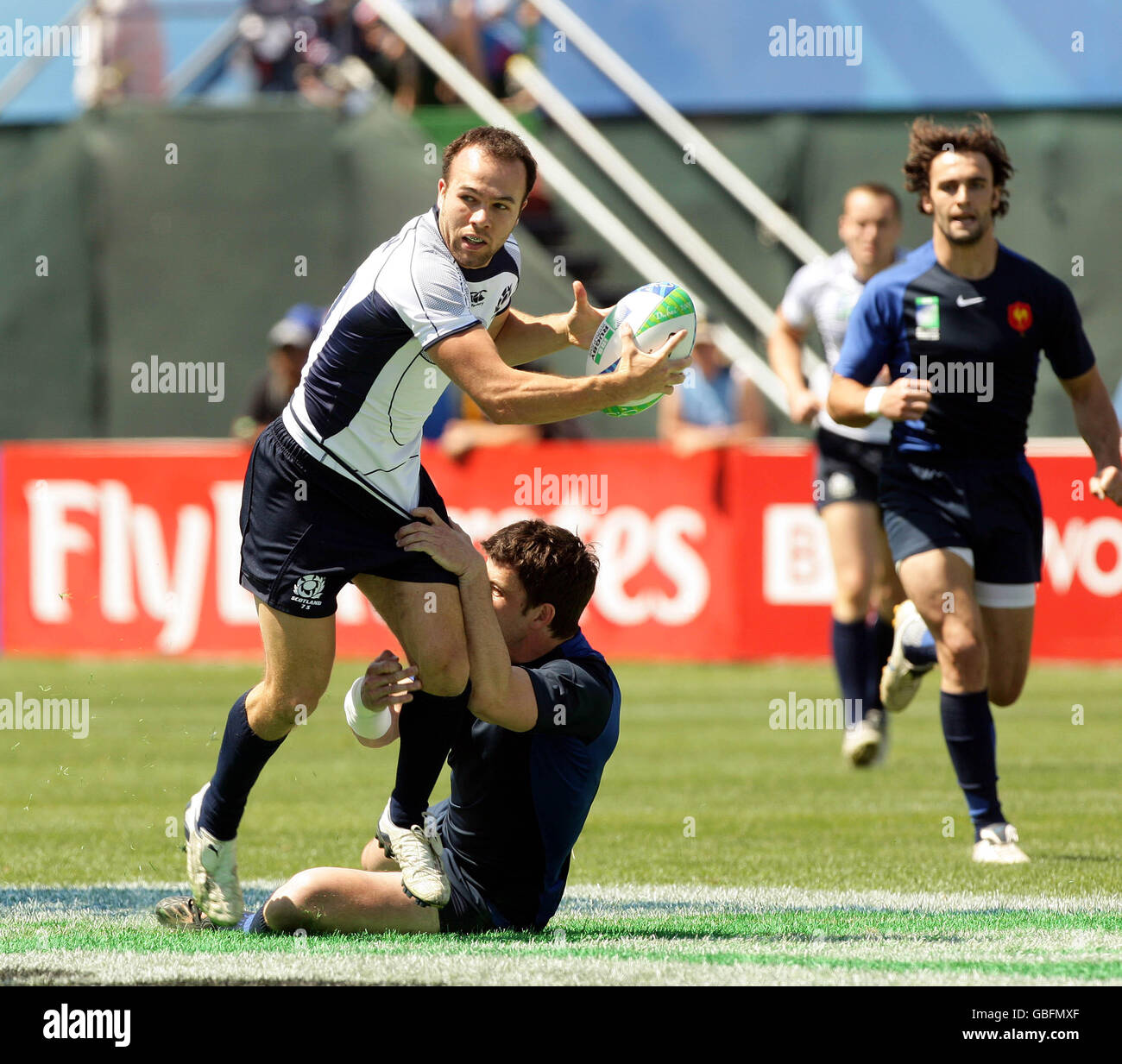 Rugby Union - IRB Rugby World Cup Sevens 2009 - Pool C - France v ...