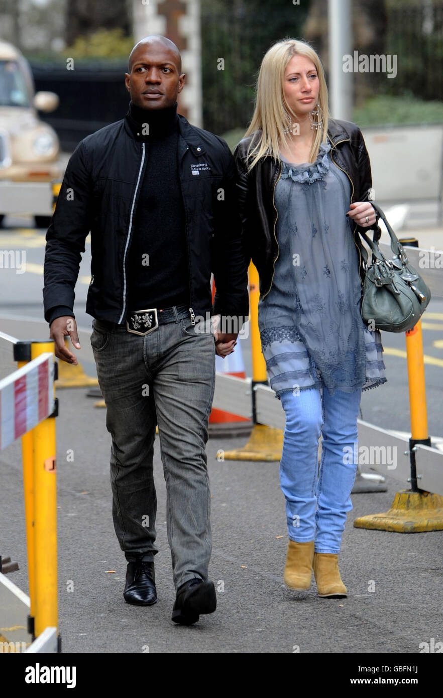 Jade Goody's Son's Christening - London Stock Photo - Alamy