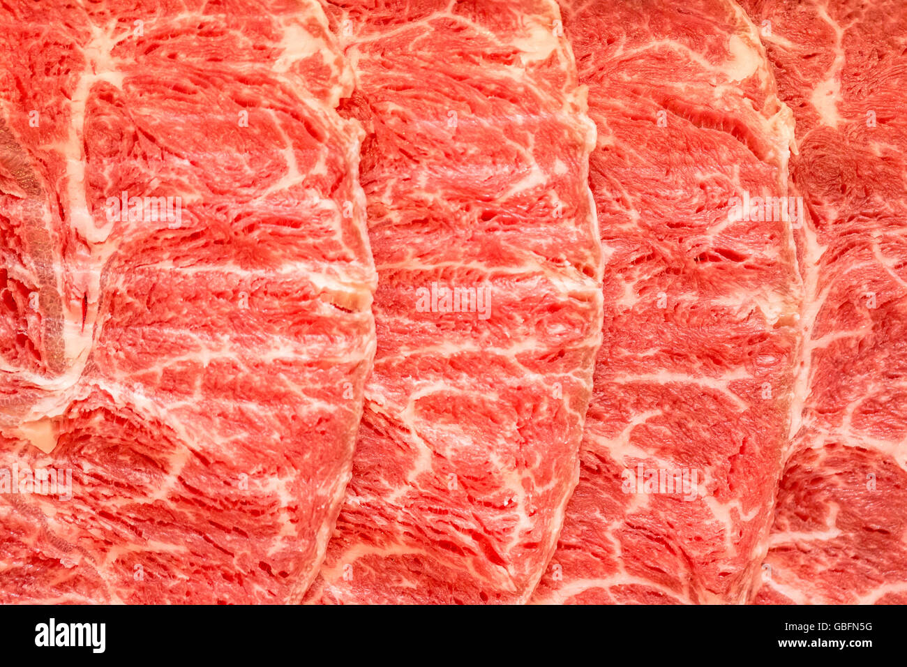 Wagyu Beef Texture Stock Photo - Alamy