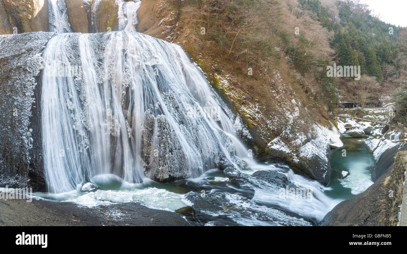 Fukuroda Falls Waterfall in Ibaraki Japan Winter Stock Photo - Alamy