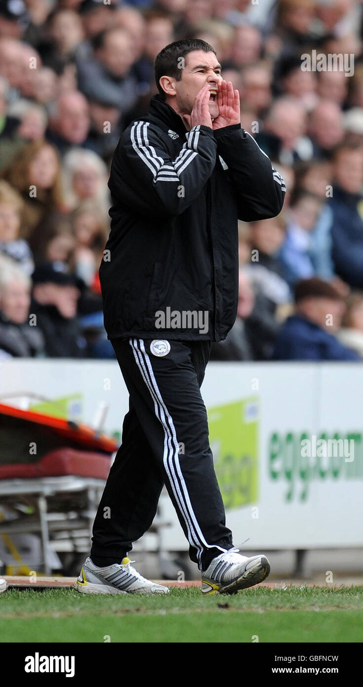 Soccer football pride park full length hi-res stock photography and ...