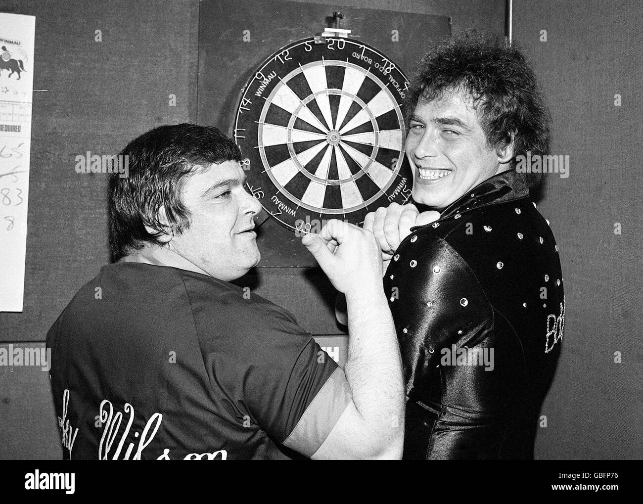 Jocky wilson and bobby george hi-res stock photography and images - Alamy