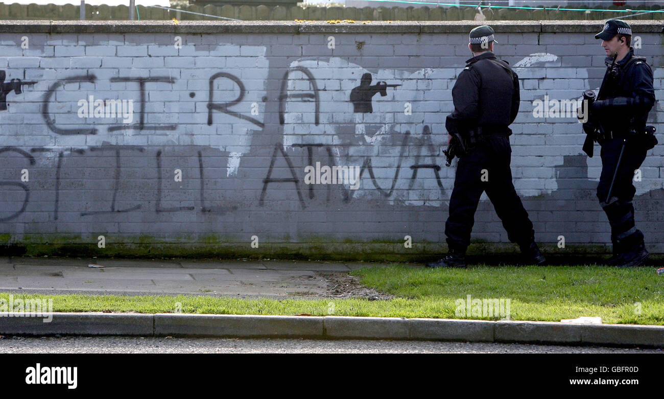 Heavily armed police officer in hi-res stock photography and images - Alamy