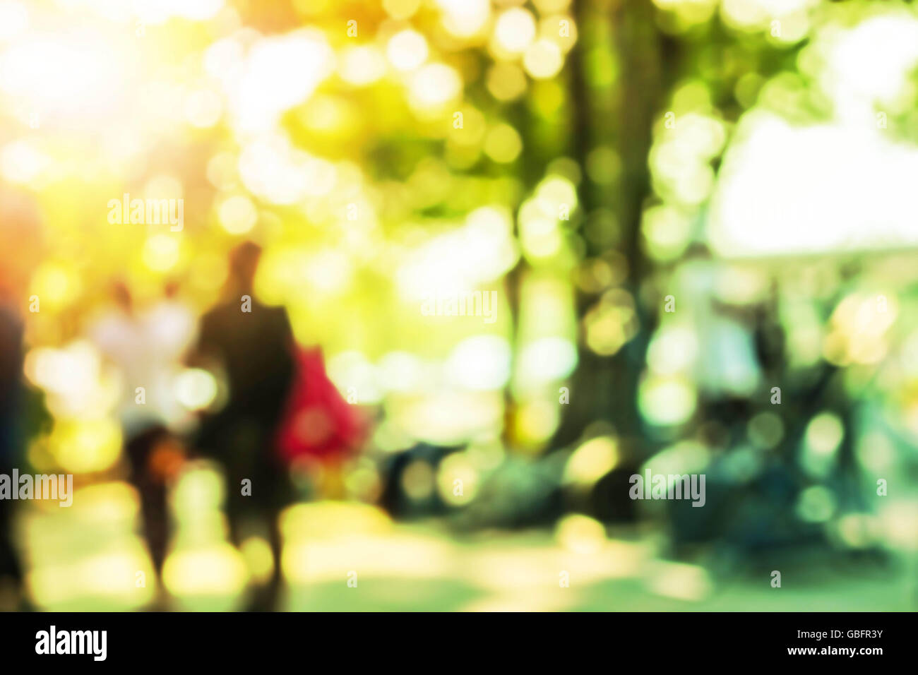 Beautiful motion blur people hi-res stock photography and images - Alamy