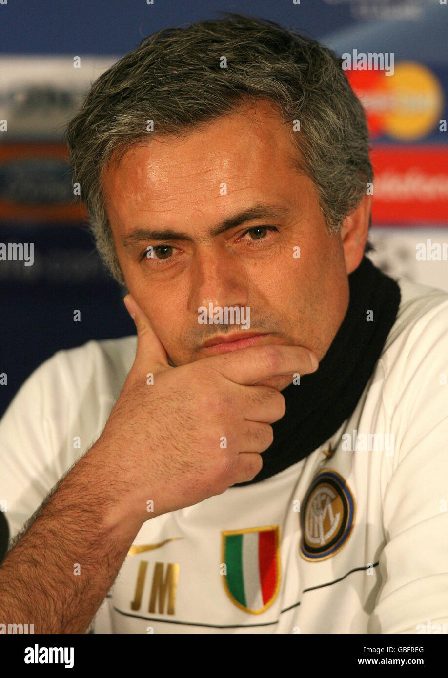 Sport football manager press conference head head shot jose mourinho hi ...
