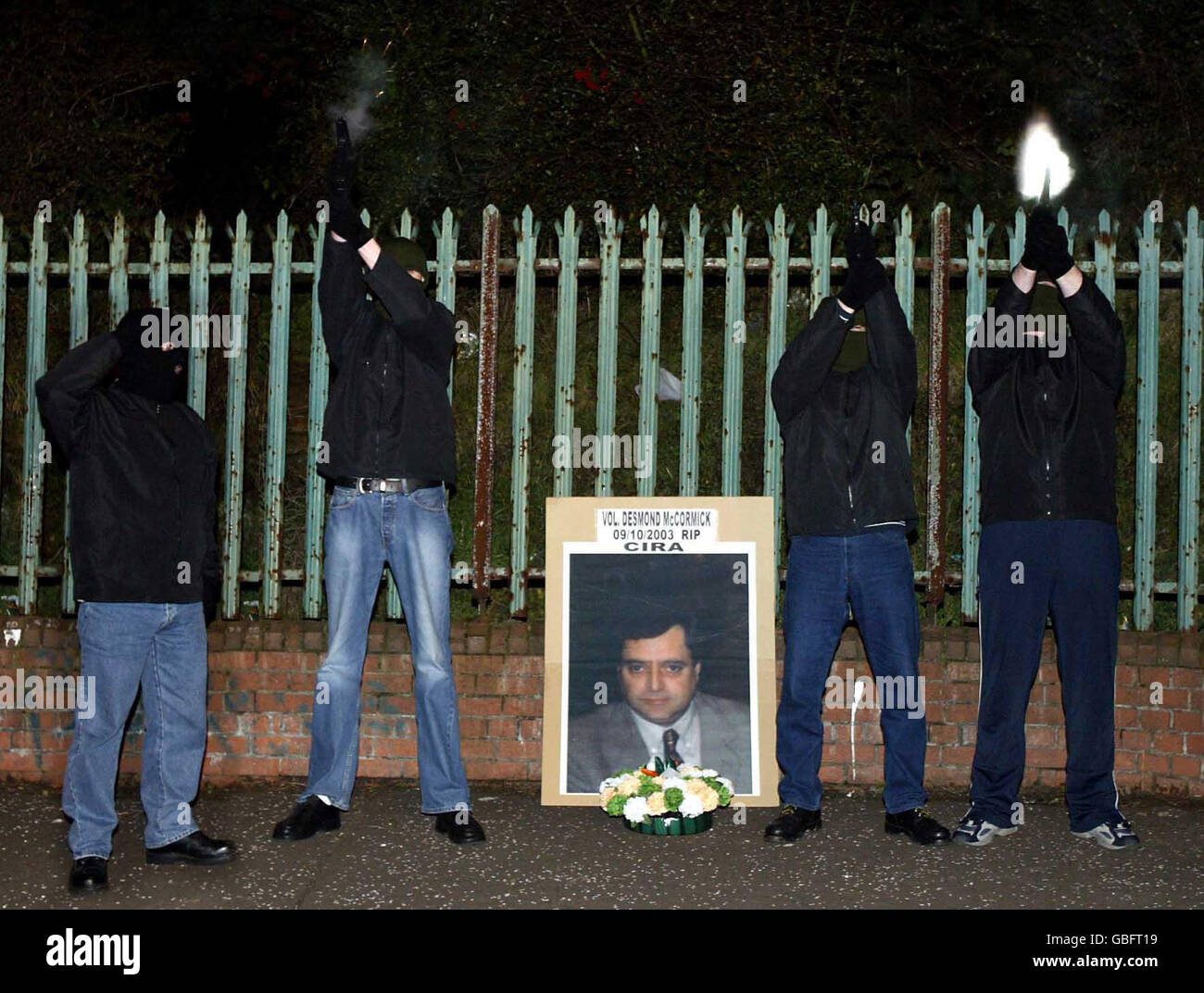 Police officer shot in Northern Ireland Stock Photo - Alamy