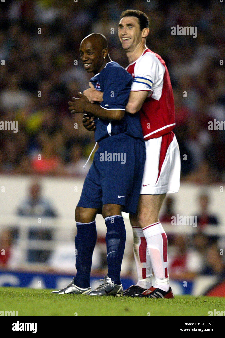 Soccer - Martin Keown Testimonial - Arsenal v England XI Stock Photo ...