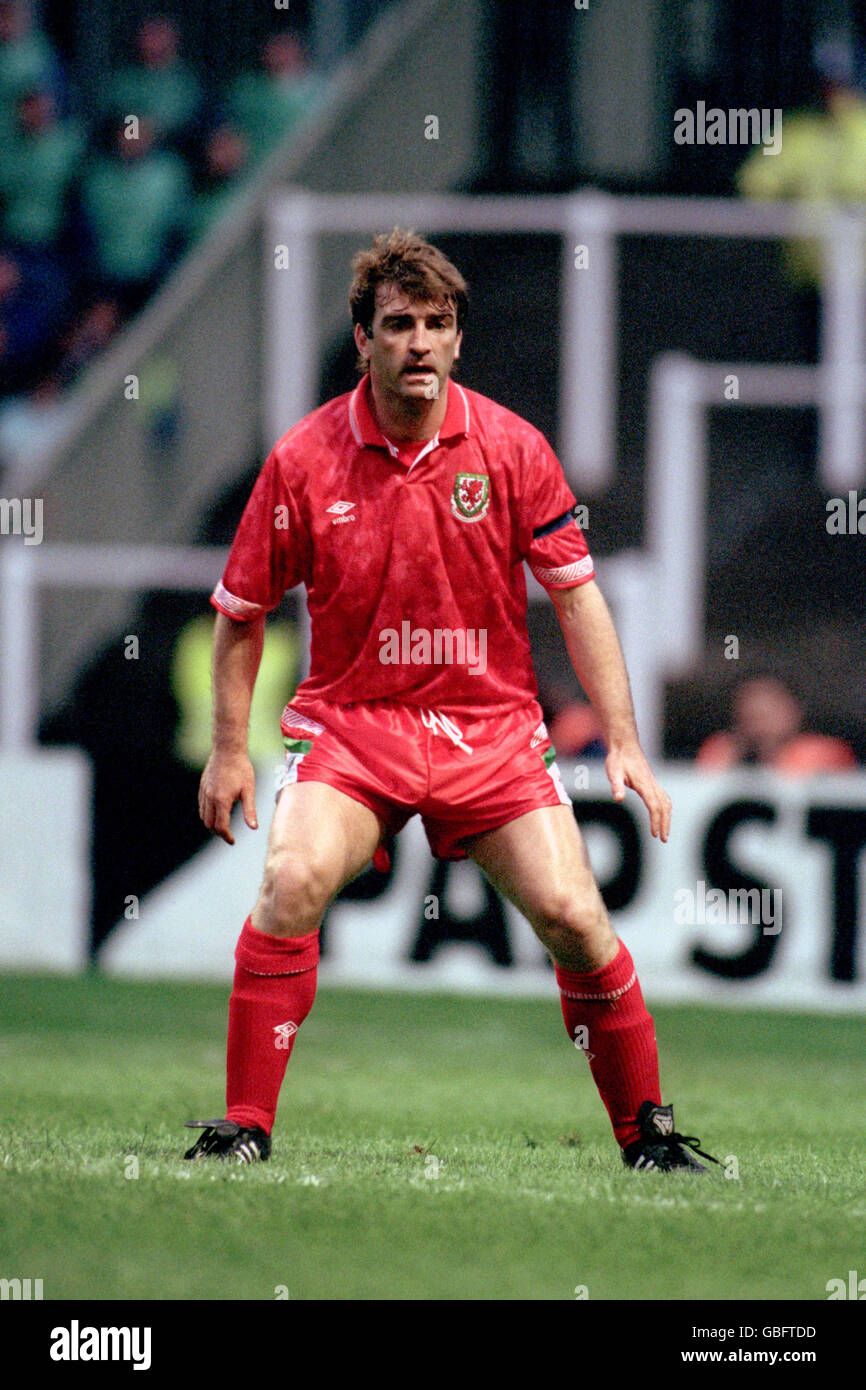 Soccer - European Championship Qualifier - Wales v West Germany. Kevin ...