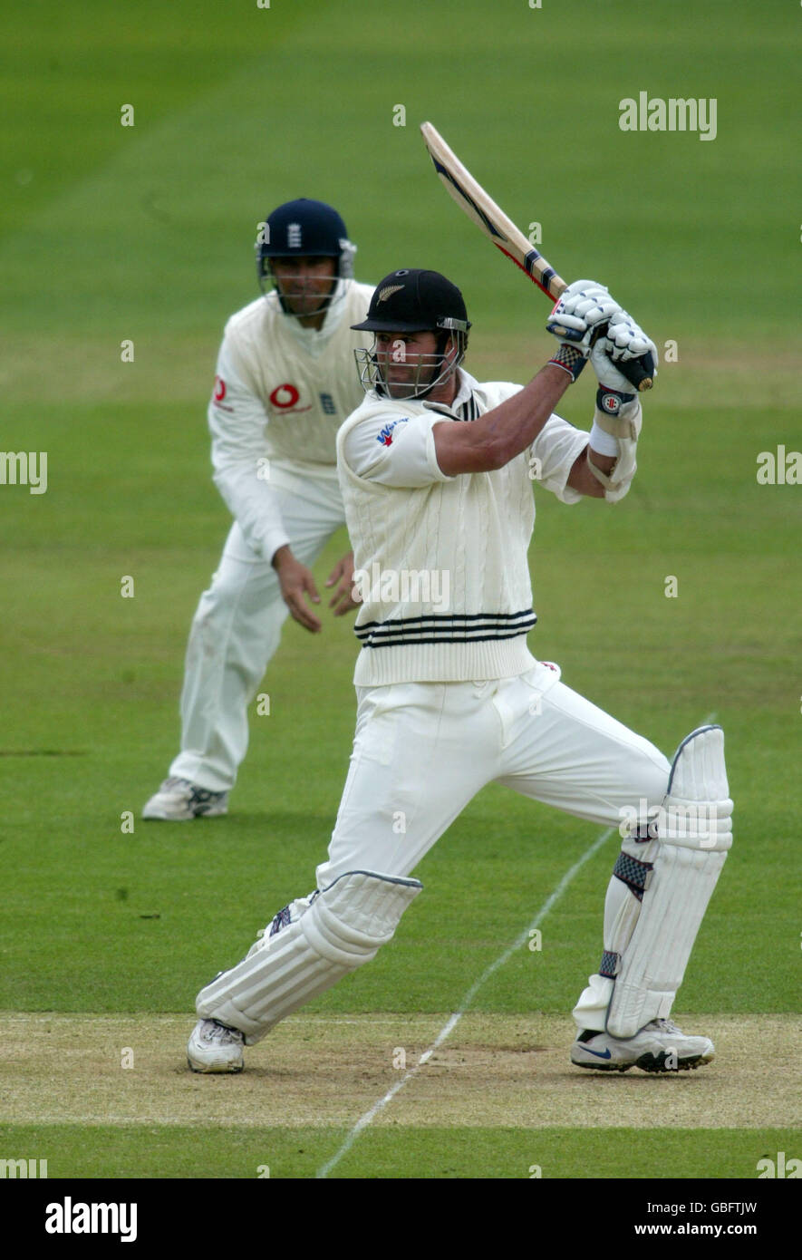 Cricket first test england v new zealand first day hi-res stock ...
