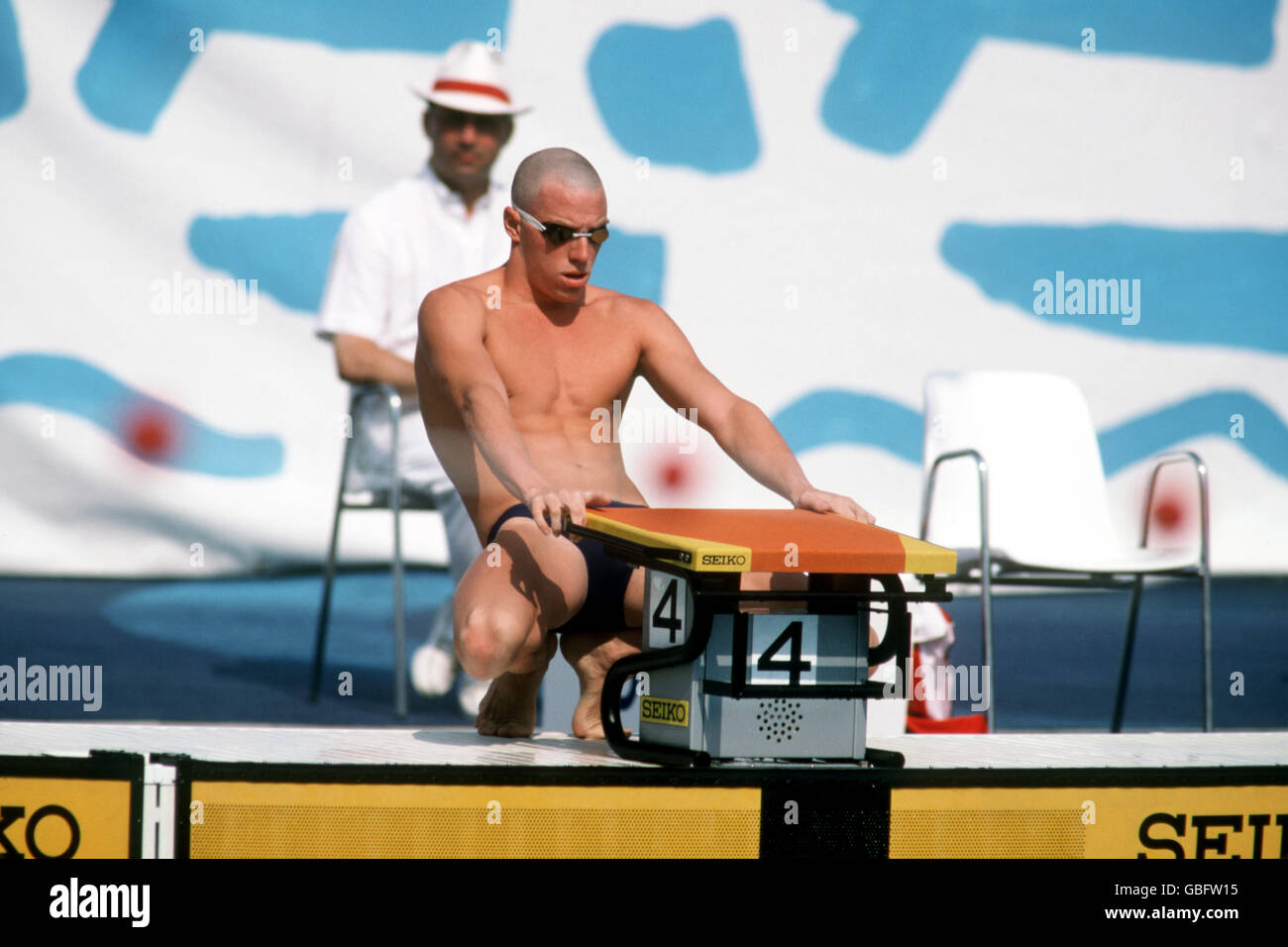Swimming - Barcelona Olympic Games 1992 - Men's 100m Breaststroke Stock ...