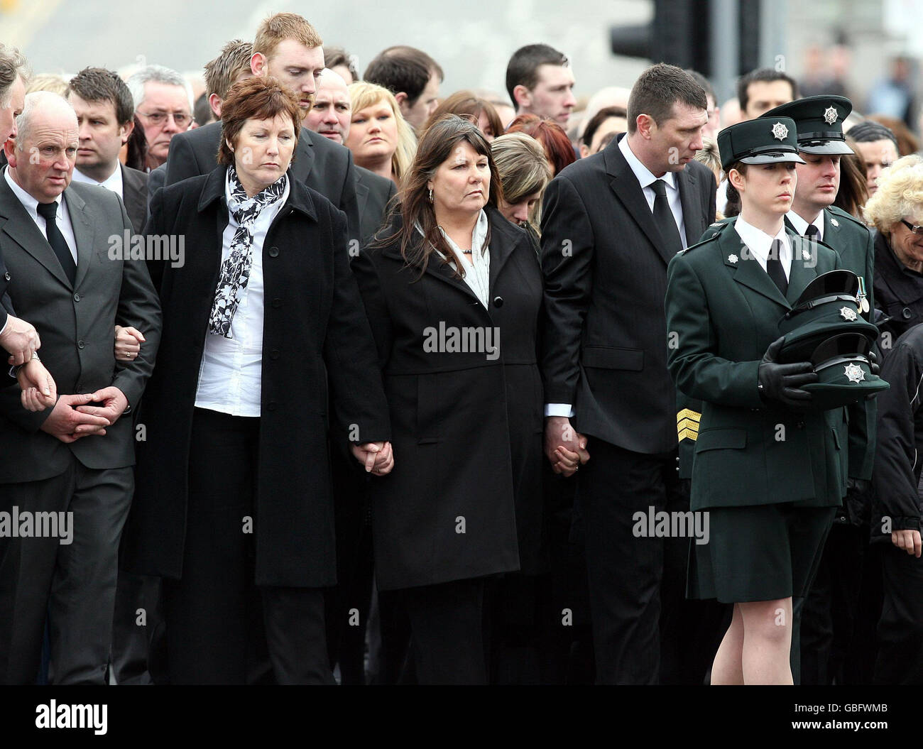 Police officer shot in Northern Ireland Stock Photo - Alamy