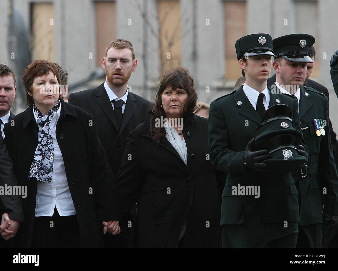 Police death ireland half length mid hi-res stock photography and ...