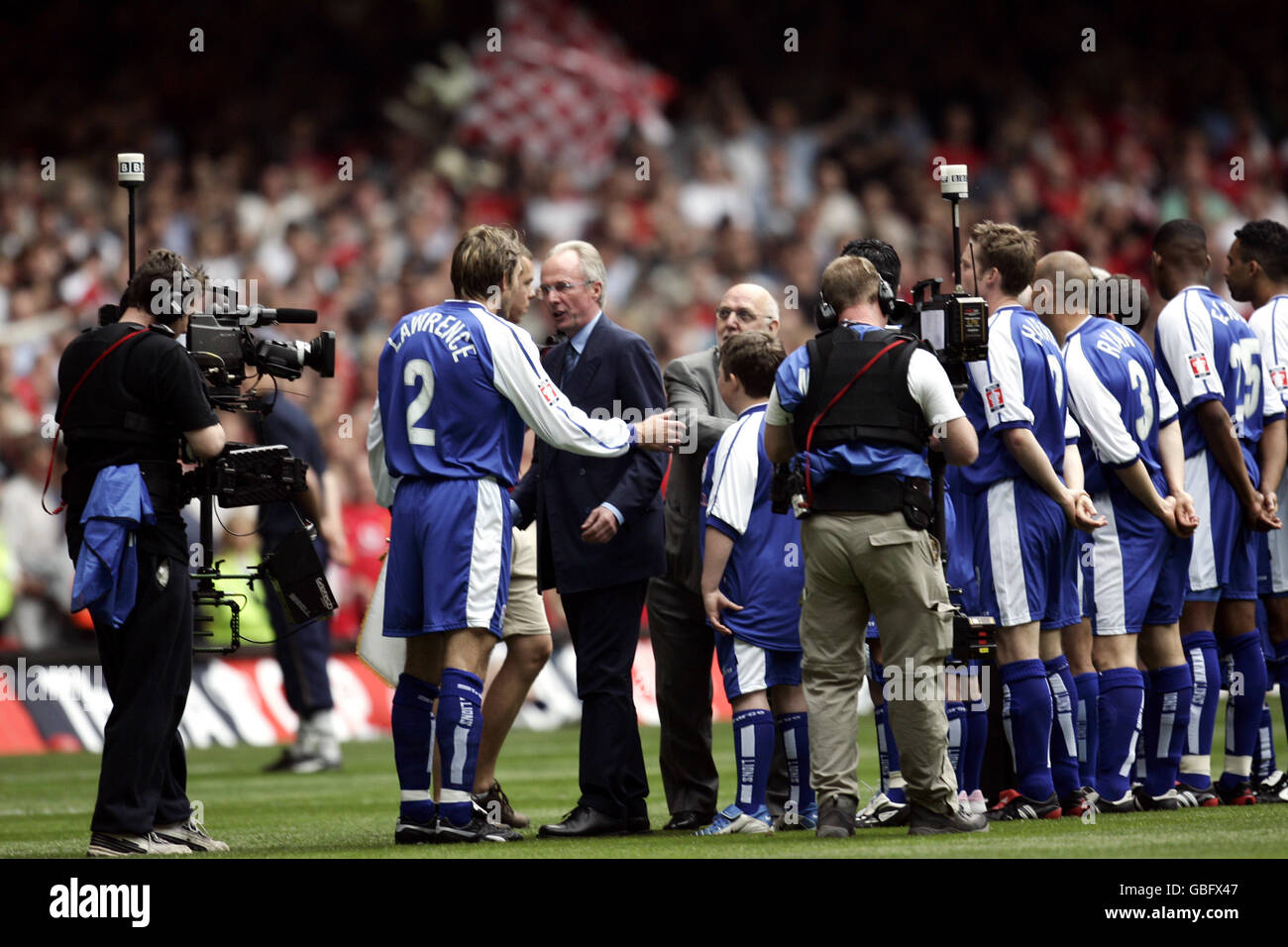 Soccer axa fa cup final manchester united v millwall hi-res stock ...