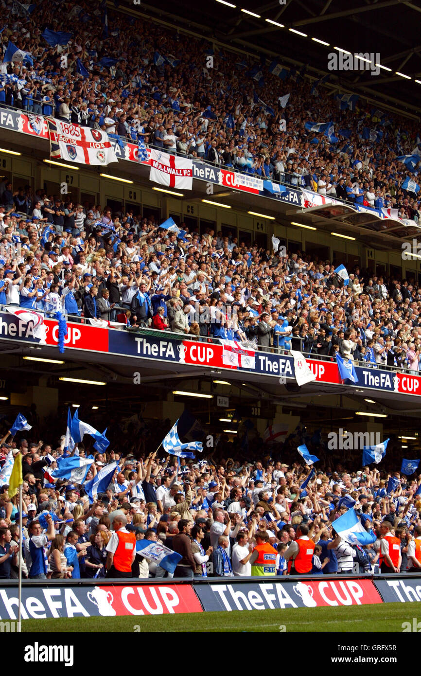 Soccer axa fa cup final manchester united v millwall hi-res stock ...