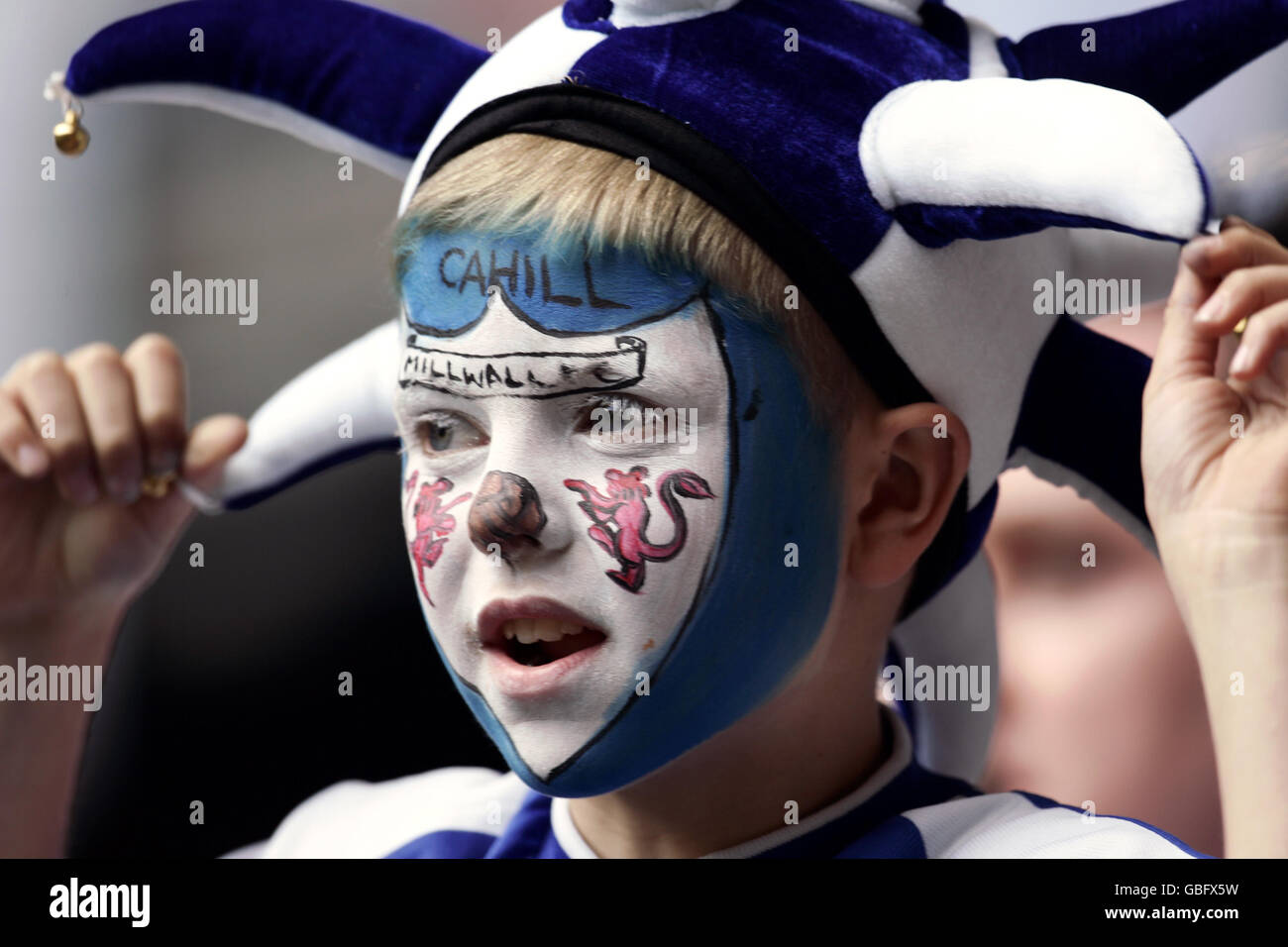 Soccer axa fa cup final manchester united v millwall hi-res stock ...
