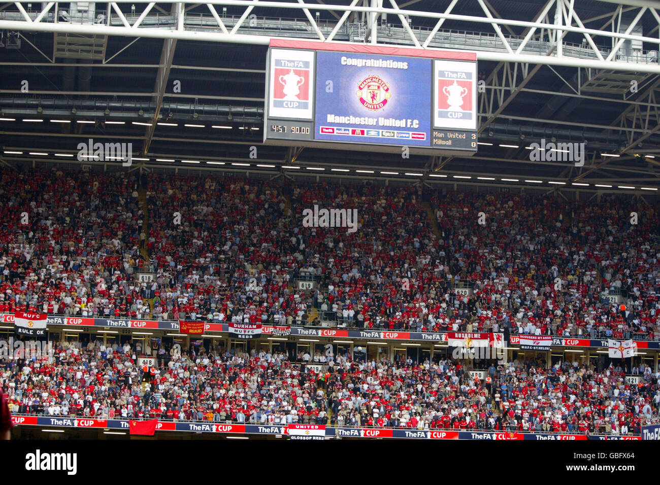 Man millwall fa cup final hi-res stock photography and images - Alamy