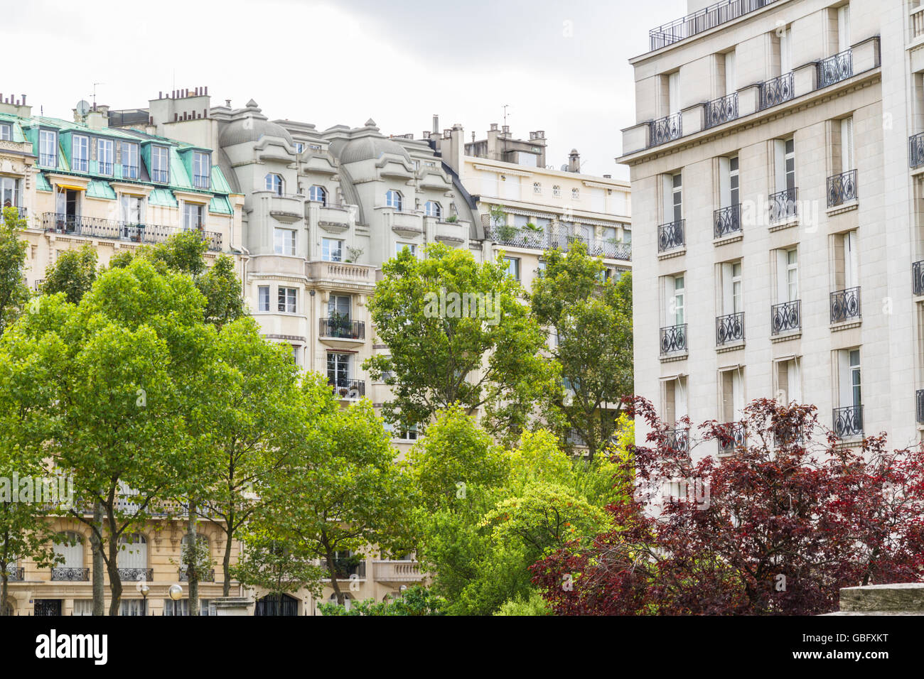 Old large buildings. Paris, France, Europe Stock Photo - Alamy