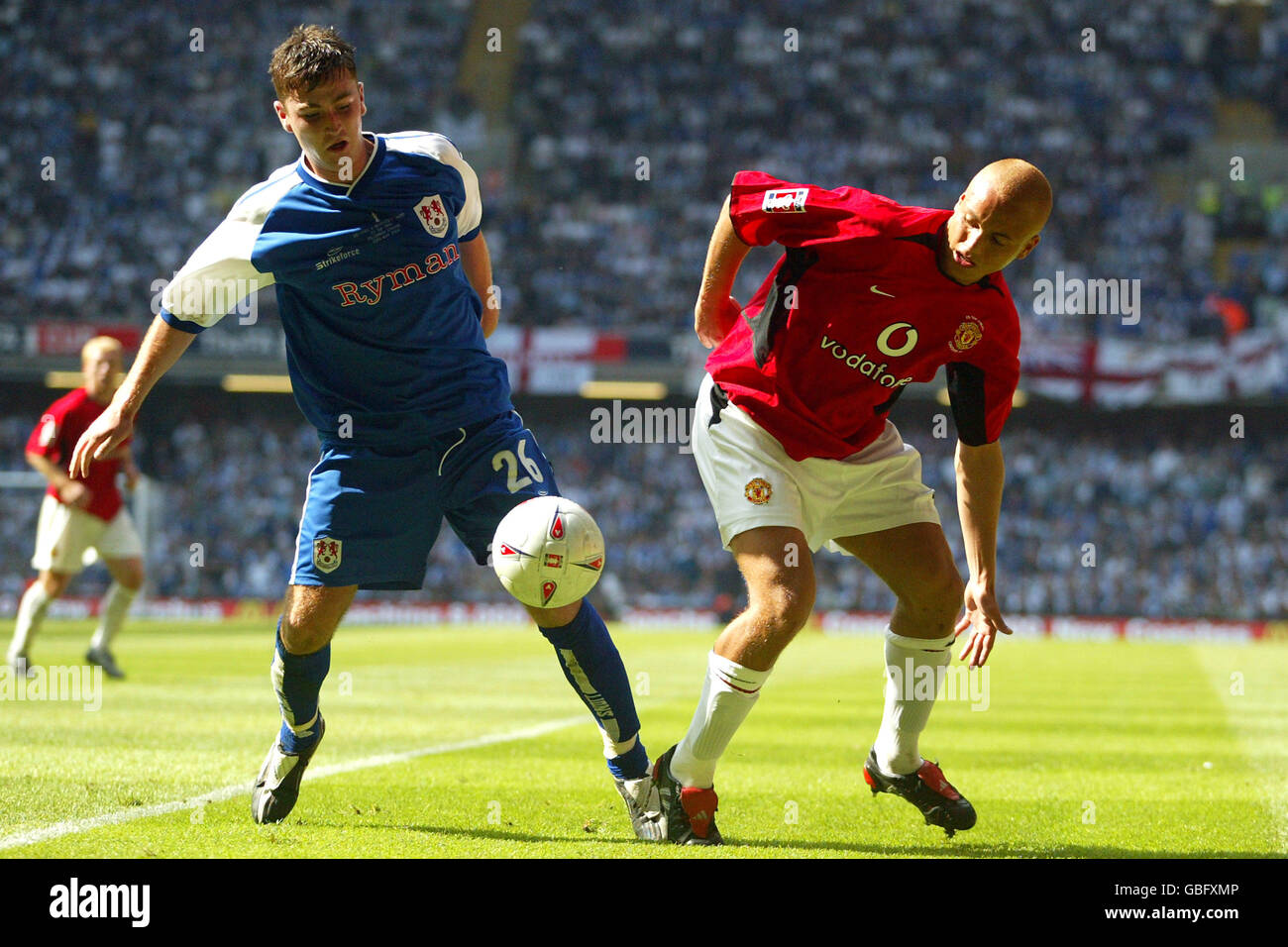 Soccer axa fa cup final manchester united v millwall hi-res stock ...