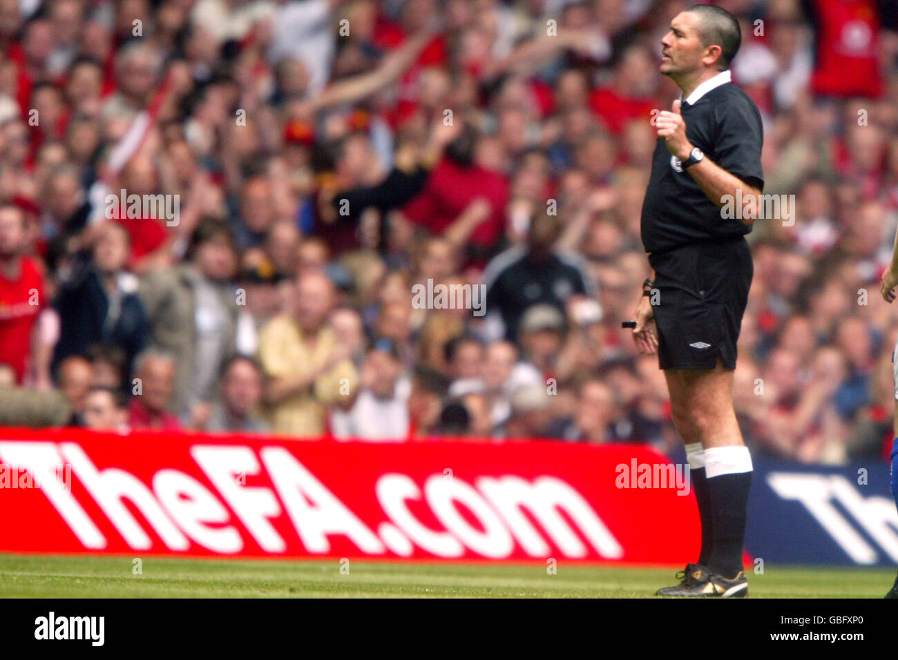 Soccer - AXA FA Cup - Final - Manchester United v Millwall. Referee ...